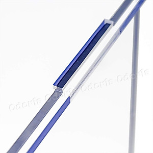 Odoria Clear Acrylic Assembly Required Display Box Case 14.6" High Dustproof Figure Gundam Display