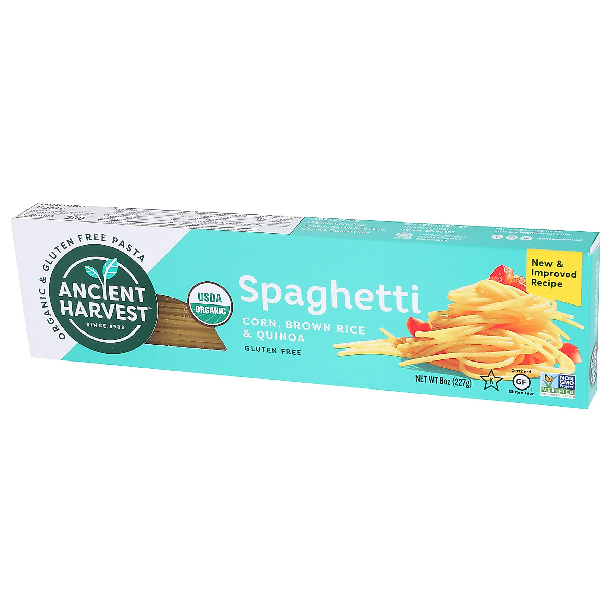 Ancient Harvest Quinoa Pasta, Spaghetti, 8 Ounce