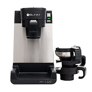 BUNN MCU My Cafe Single Cup Multi Use Coffee Brewer (Black/SST)