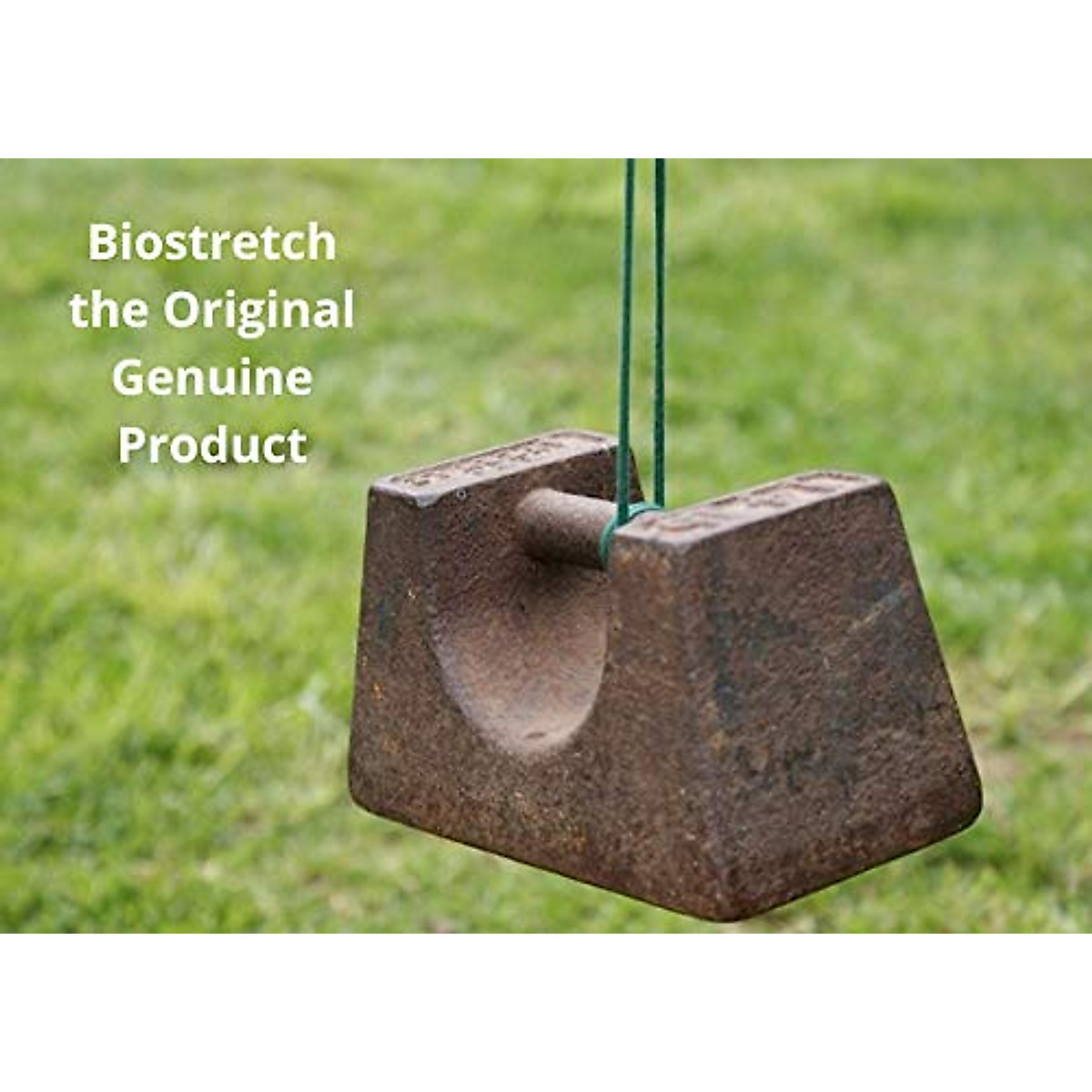 Biostretch Extra Wide Tree Ties and Large Plant String | Environmentally Smart Soft Green Plant Support and Garden Twine (Bio Extra Wide 26 ft / 8M)