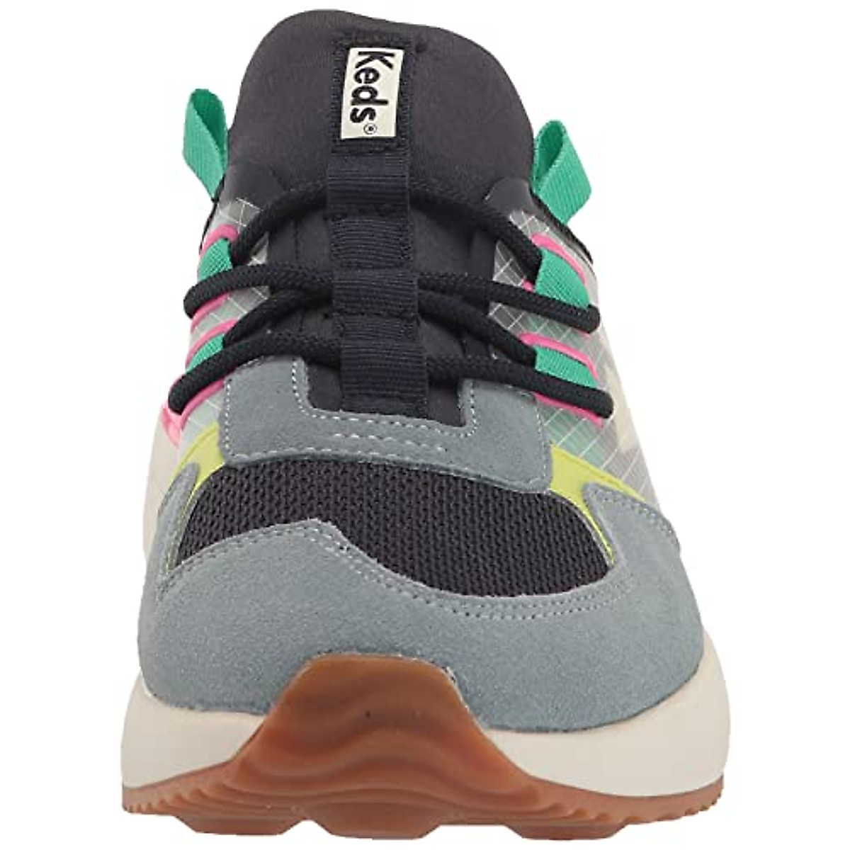 Keds Women's Tiasa Trail Sneaker, Navy/Pink, 7.5