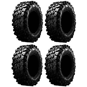 Full set of Maxxis Carnivore Radial (8ply) ATV Tires 32x10-14 (4)