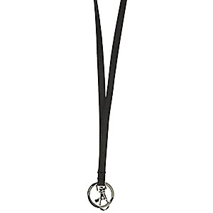 Vera Bradley Women's Recycled Lighten Up Reactive Lanyard, Black, One Size