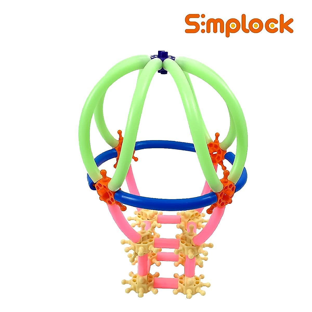 SIMPLOCK SCHOOL600 Educational Toys for Kids Building Toys Creative Toys Kit Gift Set for Elementary School Group Activity Teaching Aid Education Method
