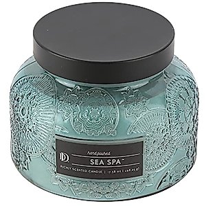 Sea Spa Embossed Jar Candle