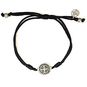 My Saint My Hero Serenity Bracelet - Black/Silver