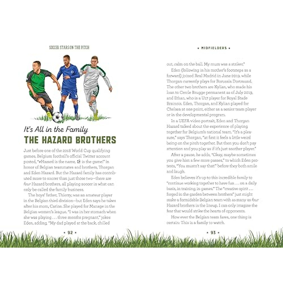 Soccer Stars on the Pitch: Biographies of Today's Best Players