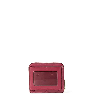 Kate spade new york natalia small zip around wallet (BlackBerry preserve)