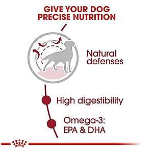 Royal Canin Medium Breed Adult Dry Dog Food, 17 lb bag