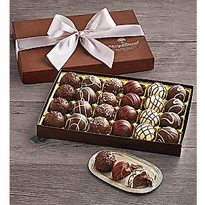 Harry & David Signature Chocolate Truffles Gift Box (24 assorted truffles; 1 Pound box)