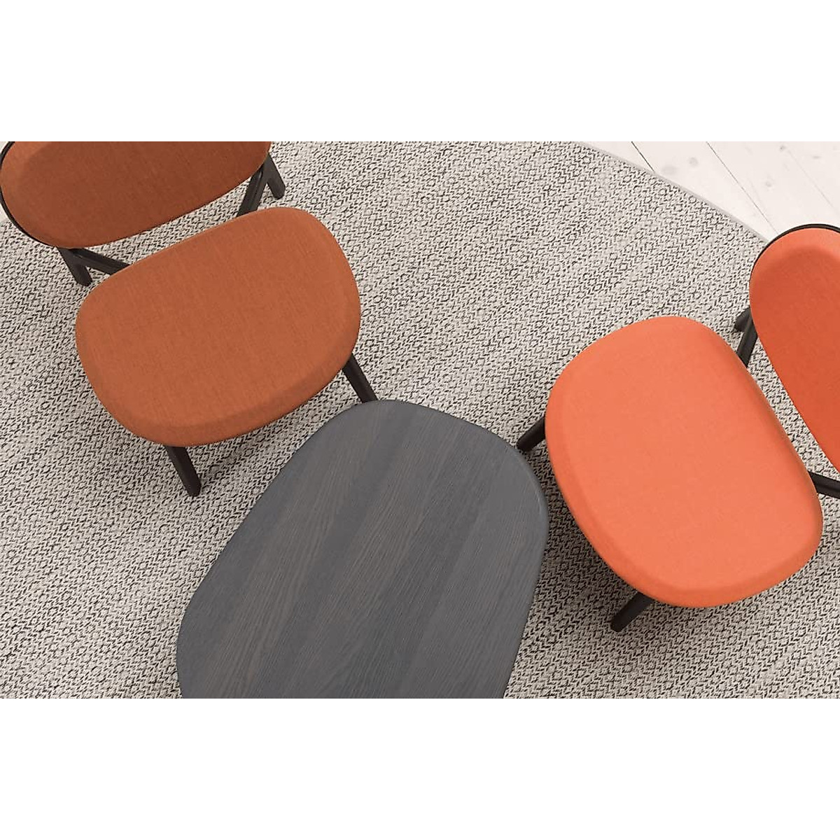 River 'Stone' Coffee Table. All solid Hardwood. Highest quality on Amazon.