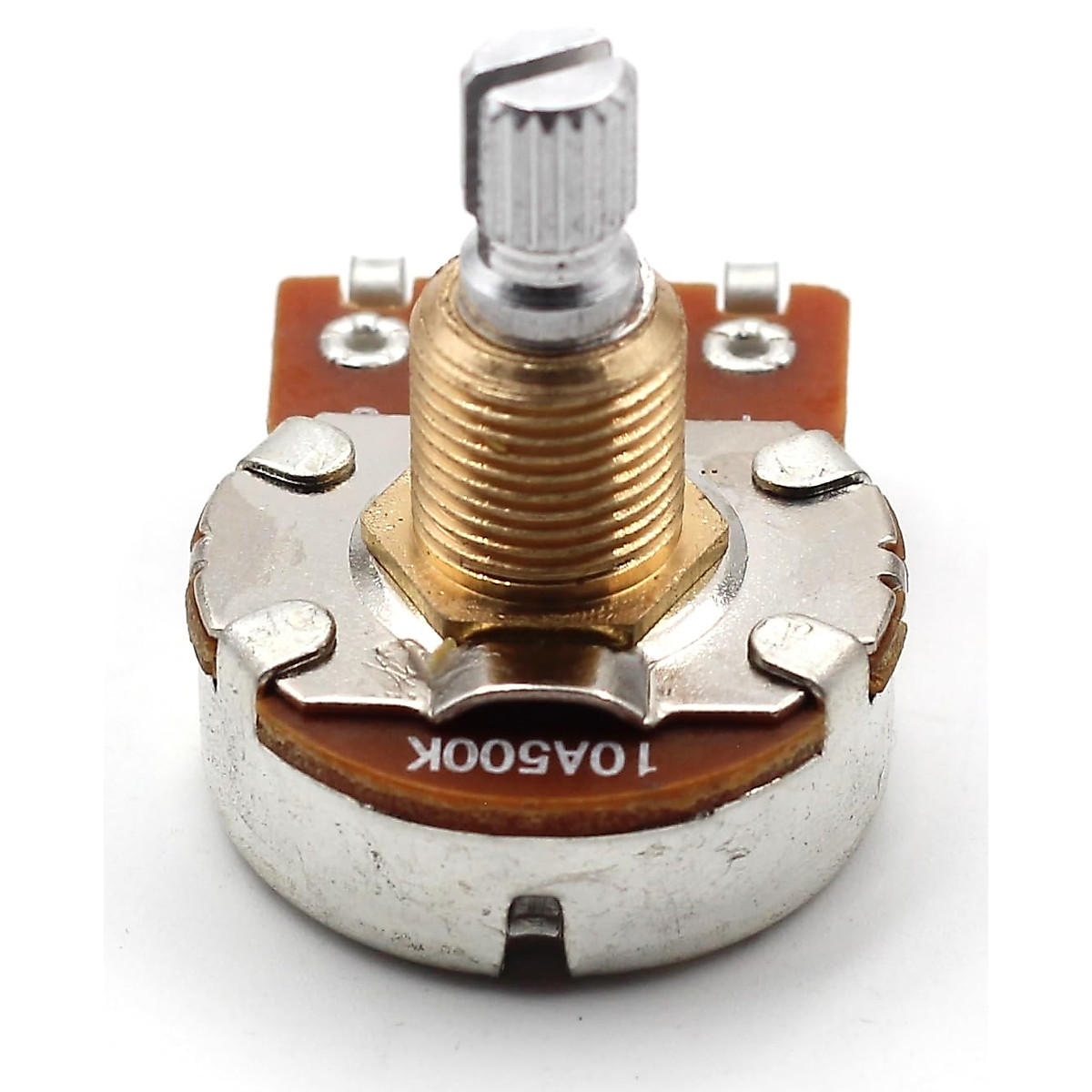 Bourns Guitar & Amp Potentiometer, 500K Audio, Knurled Split Shaft
