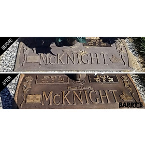 Barry's Restore It All Products - Cemetery Marker Care System | The Internet Sensation that cleans and restores Cemetery Markers! Removes hard water, calcium deposits and MORE!
