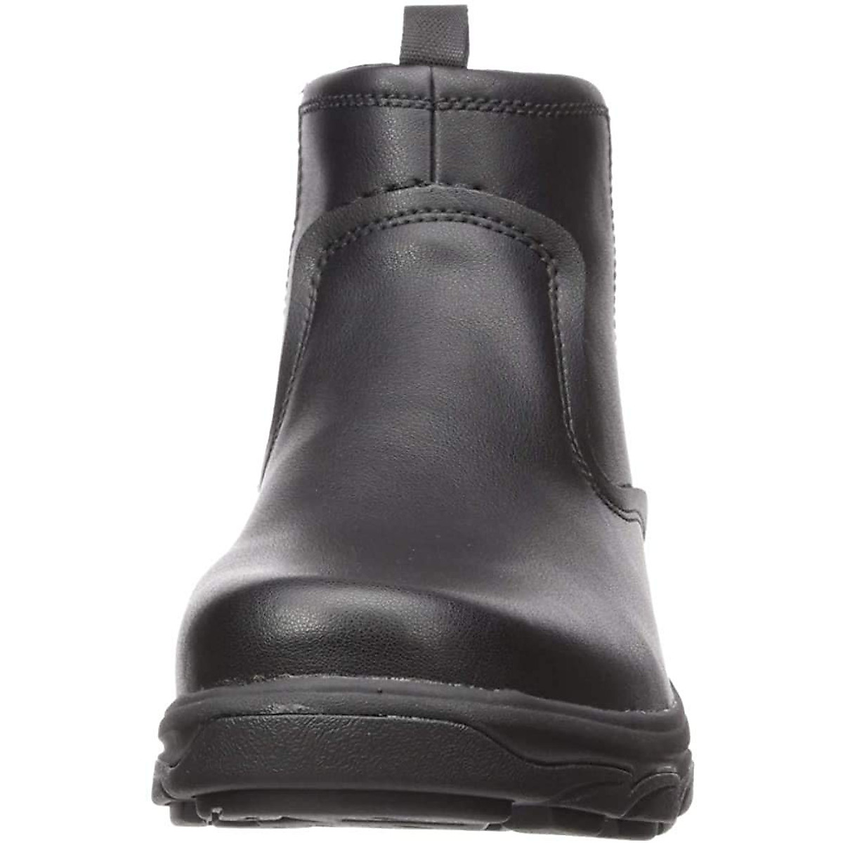 Skechers Men's RESMENT-Korver Chelsea Boot, Black/Black, 11 Medium US