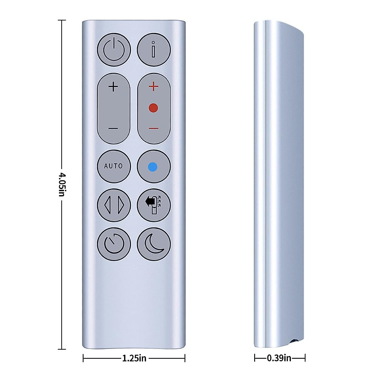 HP04/HP05/HP06/HP09 Remote Control for Dyson Hot + Cool Fan Heater Tower,ABS Material for Dyson Remote Control Replacement