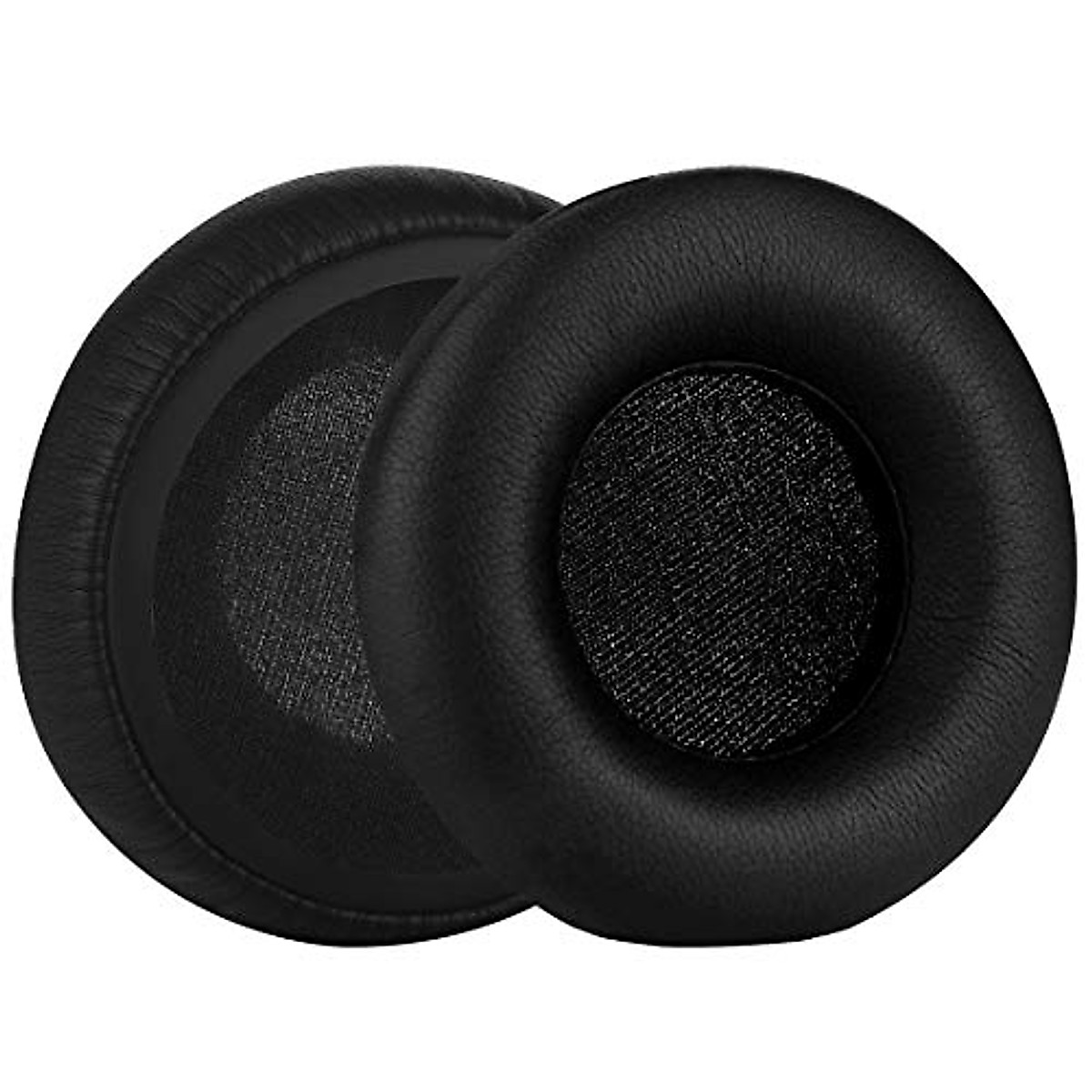 Geekria QuickFit Replacement Ear Pads for Monster DNA On-Ear Headphones Ear Cushions, Headset Earpads, Ear Cups Cover Repair Parts (Black)