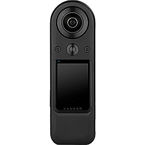 KanDao 8K Enterprise Live Streaming Camera, 1.5X Bigger Sensor Professional 360 Degree Live Streaming Camera, in-Camera 8K/4K 30MP 30FPS 360 Live Streaming Solution, 5G 8K 360 VR Live Camera