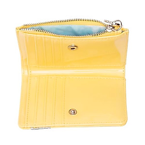Betsey Johnson Spin Me Bifold Wallet, Yellow