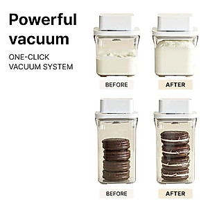 VAKUEN Dice Vacuum Sealer, Automatic vacuum sealing operation, Ideal for keeping food fresh and marinating everything from meat to veggies, Keep food fresh up to 5 times longer than non-vacuum storage