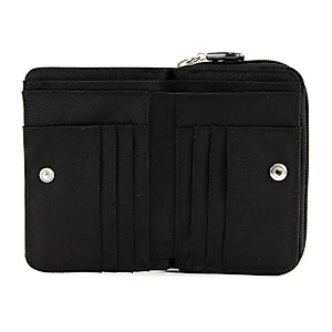 Mandarina Duck Women's Wallets, Black, 13.5x9x3 (L x H x W)