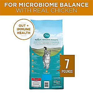 Purina ONE Natural Dry Cat Food, Tender Selects Blend With Real Chicken - 7 lb. Bag