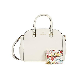 Nanette Lepore Kayli Solid Satchel w/Pouch Rice One Size