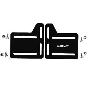 Bed Claw Queen Bed Modification Plate, Headboard Attachment Bracket, Set of 2