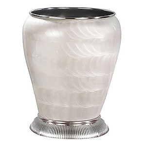 nu steel Wastebasket, Satin Nickel