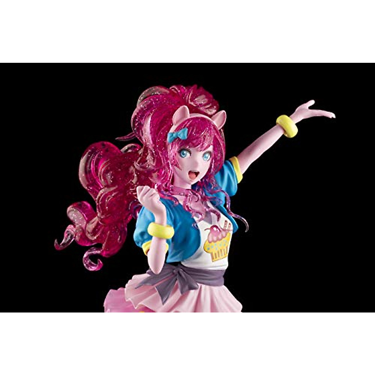 Kotobukiya My Little Pony: Pinkie Pie Limited Edition Bishoujo Statue, Multicolor