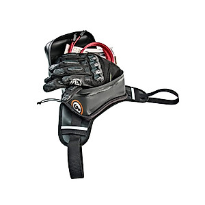 Giant Loop Buckin' Roll Tank Bag, Small Waterproof Motorcycle Tank Bag, 1.5-Liters Capacity, Fits Any Dirt Bike, Adventure, Dual Sport & More, Black