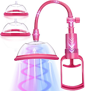 Pussy Pump Adult Toys for Women, Manual Vagina Pump Clitoral Pump Sexual Enhancer Women Sex Toys to Heighten Sensitivity, Clit Sucker Spreader Sexual Pleasure Tools Adult Sex Toys for Women Couple