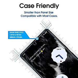 amFilm Screen Protector Compatible with Google Pixel 7 Tempered Glass, 0.26mm Thickness HD Clear, Anti-Scratch Bubbles-Free, Tempered Glass, 3 Pack