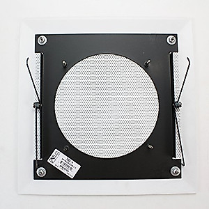 Atlas Sound T620-8 Deluxe Concealed Mounting 8" Torsion Baffle Loud Speaker, White