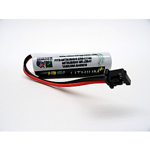 5pc Mitsubishi 3.6 Volt PLC Replacement Battery ER6V-C119B, MR-J3BAT