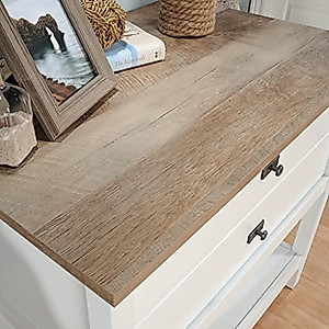 Sauder Cottage Road Lateral File, L: 32.44" x W: 21.81" x H: 29.76", Soft White Finish