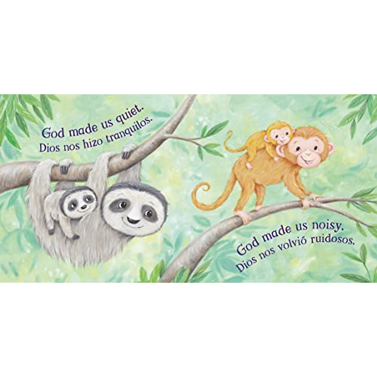 Tender Moments: God Made Us (Bilingual Edition)