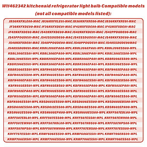 W11462342 for Whirlpool Kitchenaid Kenmore Refrigerator LED Module Assembly Replacement W10843339 W10908166 W10607479 AP6989197 PS16218086 (3)