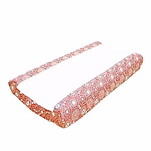 The Peanutshell Changing Pad Cover for Baby Girls, Mila