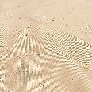 Budge P9A15TNNW1 Sedona Fire Pit Cover, Tan, 36" diam x 15" Drop