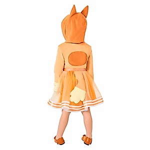 Spirit Halloween Bluey Toddler Girls Bingo Costume - 2T | Officially Licensed | Easy Costumes