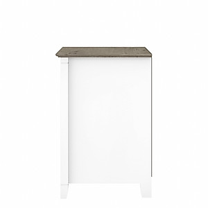 Bush Furniture Key West Lateral File Cabinet, Modern Farmhouse 2 Drawer File Cabinet for Home Office