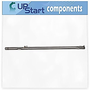 UpStart Components 4-Pack BBQ Gas Grill Tube Burner Replacement Parts for Charbroil 463332718 - Compatible Barbeque Stainless Steel Pipe Burners