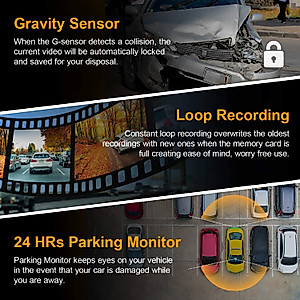 REXING M2 Smart BSD ADAS Dual Mirror Dash CAM 12” IPS Touch Screen, 1080p (Front+Rear),GPS,Stream Media, Parking Monitor, Night Vision,Blind SPOT Detection, Backup Camera for CAR, Pick UP Truck, Taxi