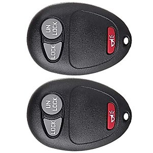 OCPTY 2X Flip Key Entry Remote Control Entry Remote key Fob for 01 02 03 04 05 06 07 08 09 10 11 12 for Chevy for GMC for Hummer for Isuzu L2C0007T 9364556-4575 10335582 10335583