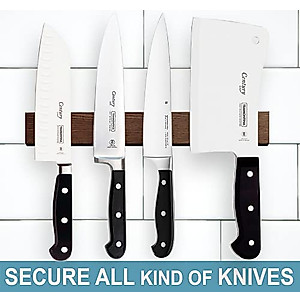 10 Inch Knife Magnetic Strip Use as Magnetic Knife Holder for Wall - Magnetic Knife Strip - Magnetic Knife Bar - Wall Kitchen Magnetic Rack Holder