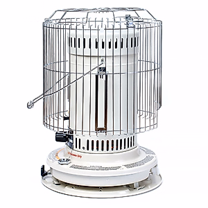 Sengoku Indoor & Outdoor Kerosene Heater, 23,500 BTU, Portable Use, White