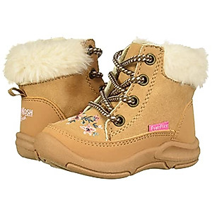 OshKosh B'Gosh Girls Ramira EverPlay Fashion Boot, Tan, 9 Toddler