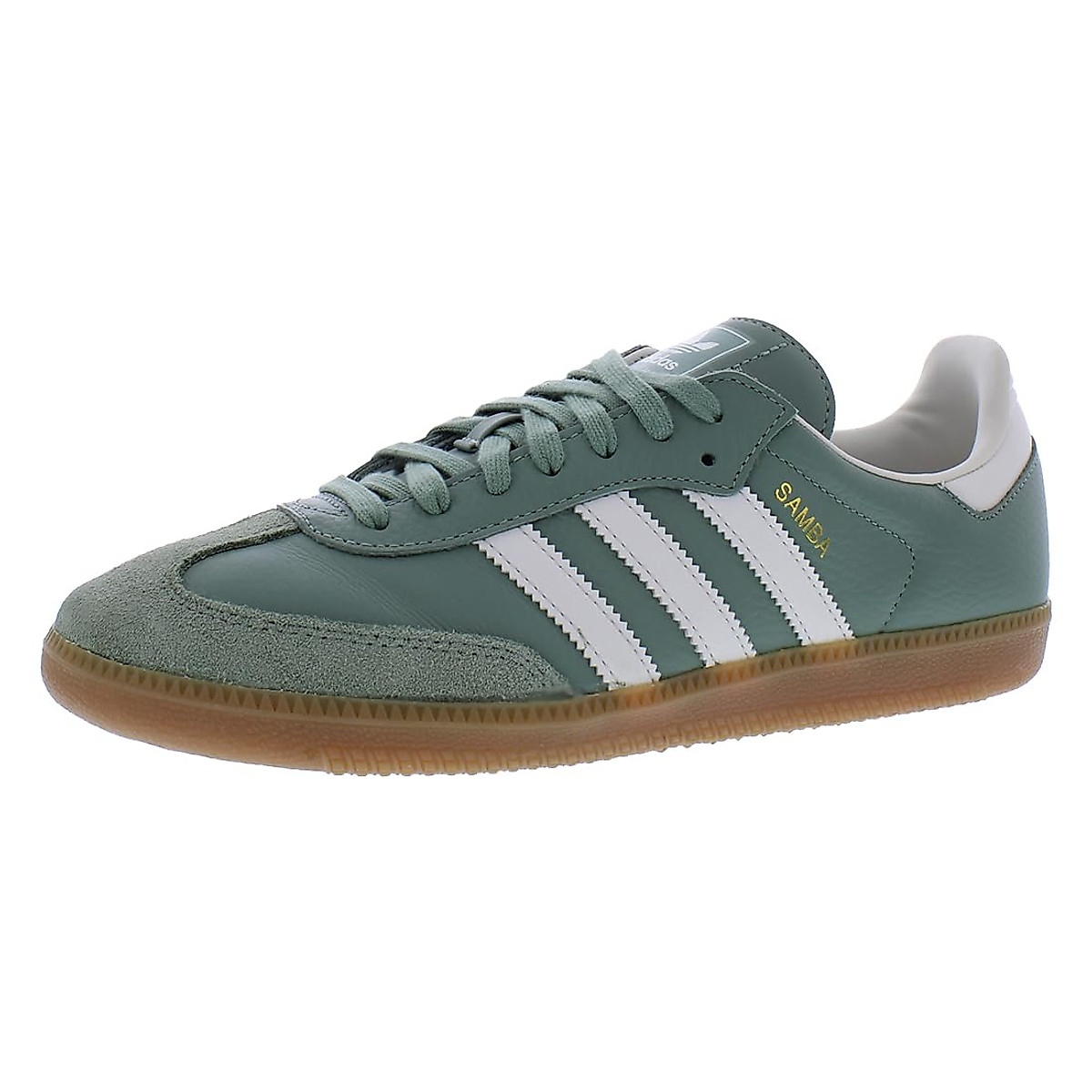 adidas Samba OG Womens Silk Green Gum Size 8
