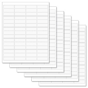 Colorful Images Beautiful Wilderness Return Address Mailing Labels, Personalize with Name & Addresses, Set of 240 Self Adhesive, Easy Peel Flat Label Sheets, ⅝ x 2", 4 Designs