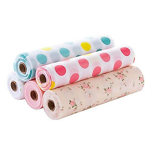 Table Drawer Mat Kitchen Gadgets Shelf Liner Contact Paper Waterproof Drawer Paper PET Anti-Oil Table Desk Decoration strawberry 500x30cm